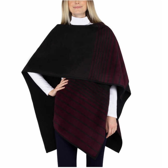 Ike Behar | Sweaters | Ike Behar Ladies Reversible Wrap With High Pile ...